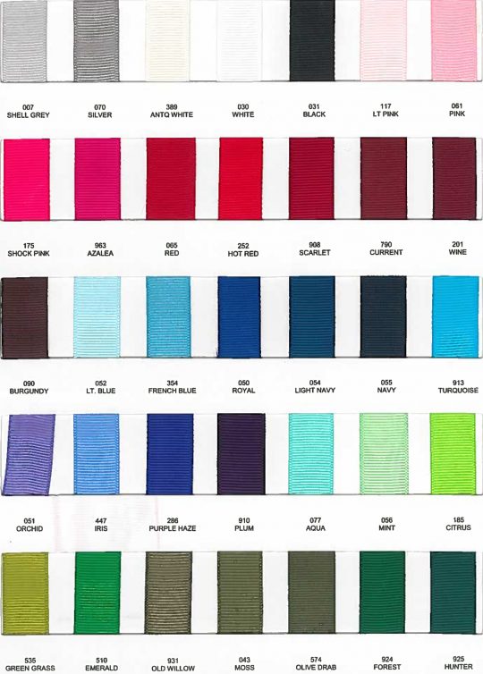 Grosgrain Ribbon - WG Ellerkamp